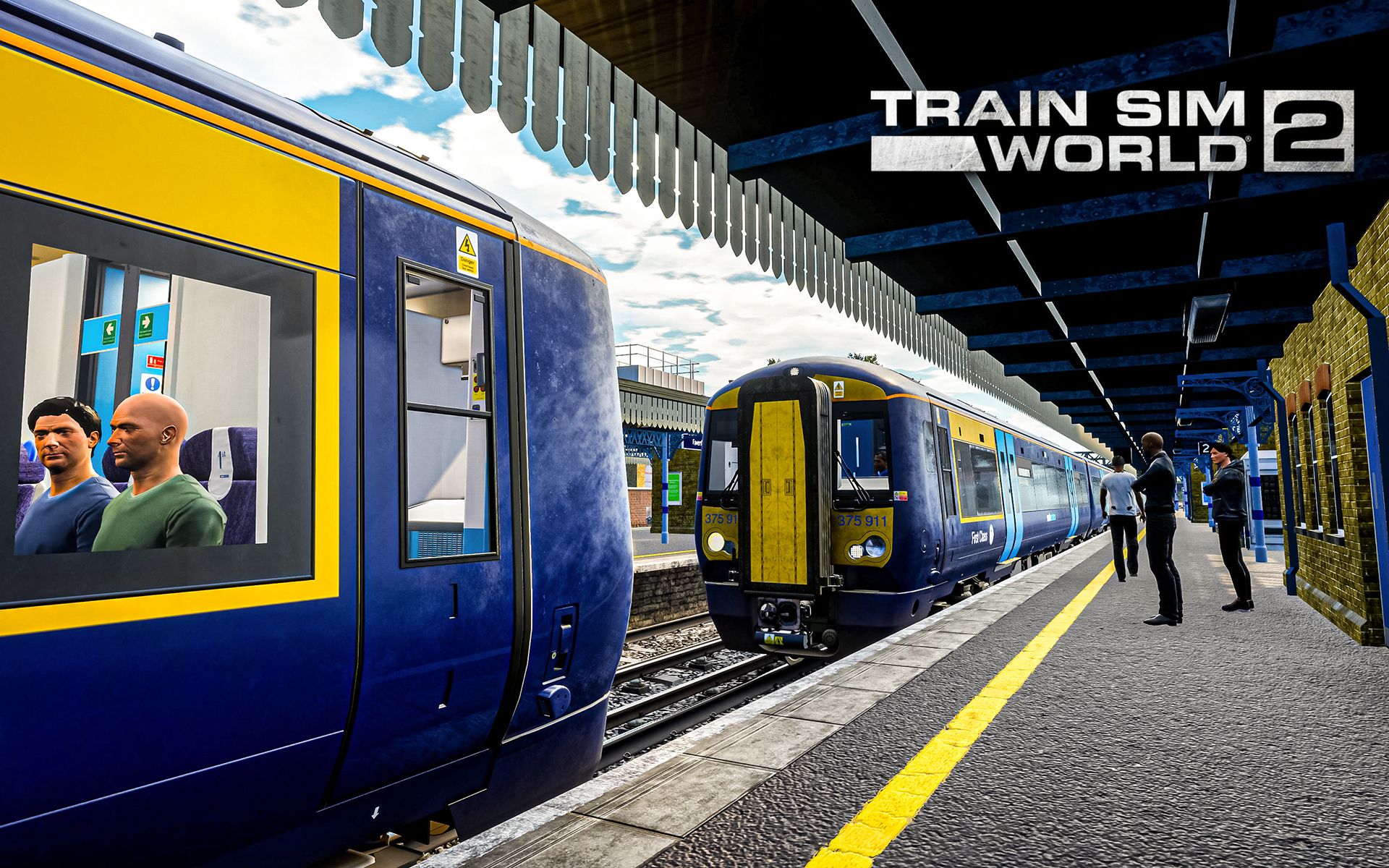 TSW2 东南高速线 #2:迷惑站内连挂 驾驶重联Class375至罗彻斯特 | ...