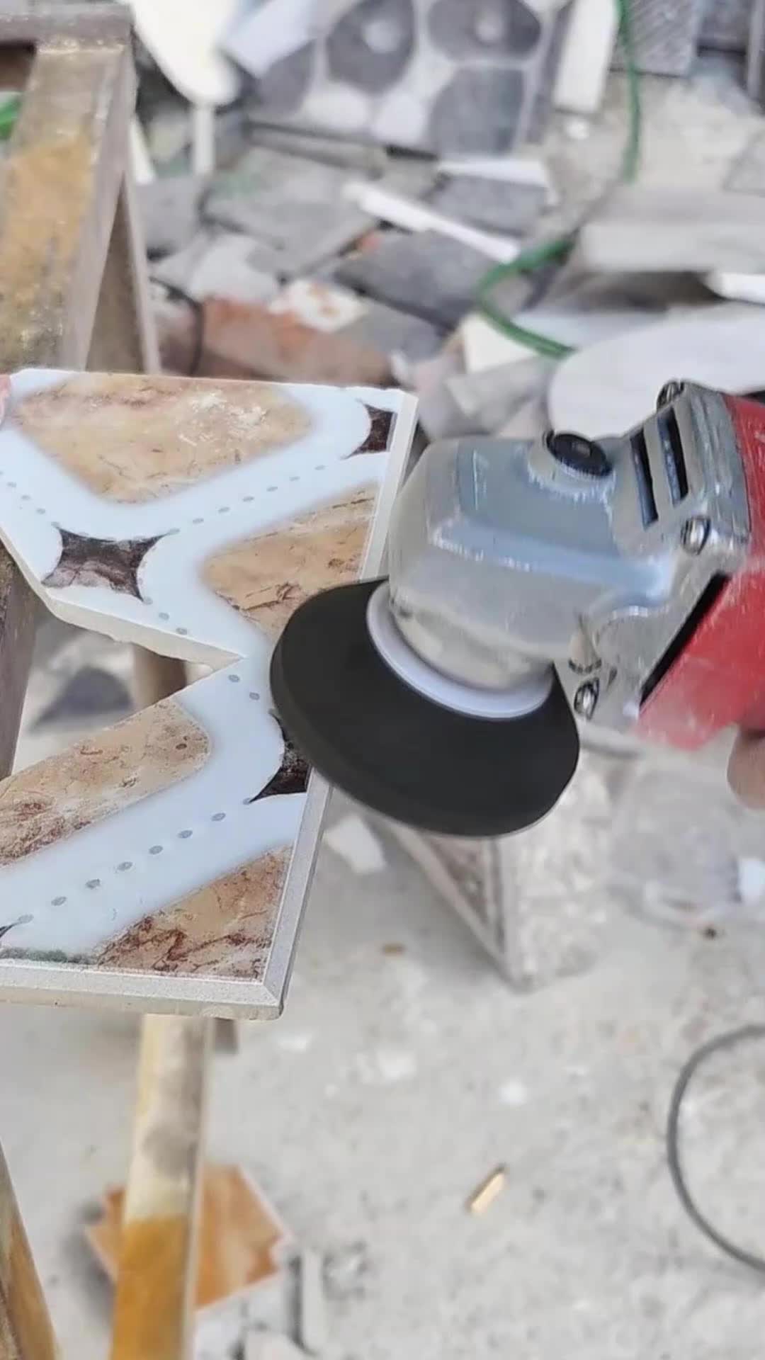 专业铲型磨刀砂轮适配角磨机,金属不锈钢、石材混凝土打磨抛光效果...