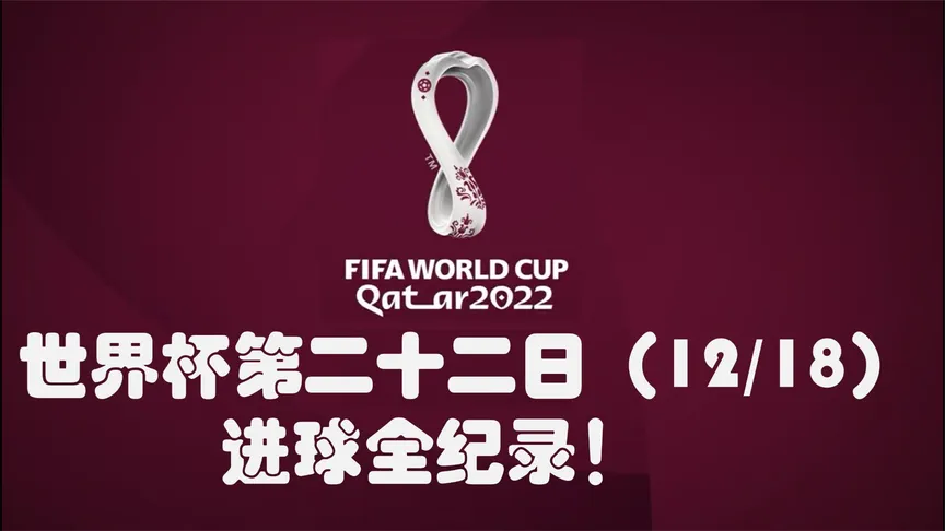 世界杯第22比赛日(12/18)进球全纪录(167-172#)超燃剪辑!