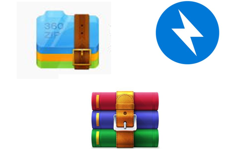 WinRAR,360压缩,Bandzip压缩评比