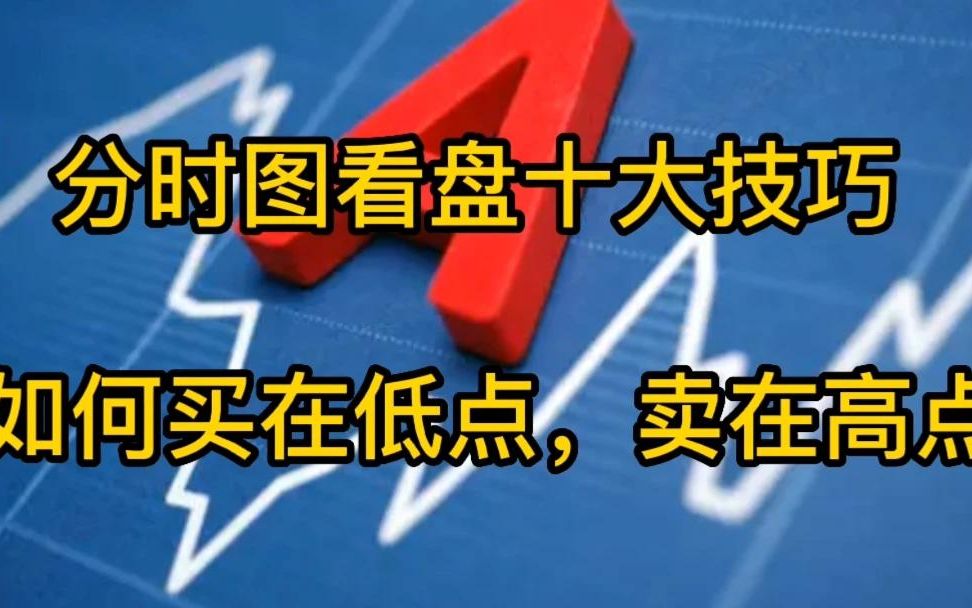 分时图看盘十大技巧,看完受益终生!
