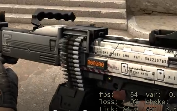 【CS:GO】买了把计数器内格夫 萌新驾驭不住