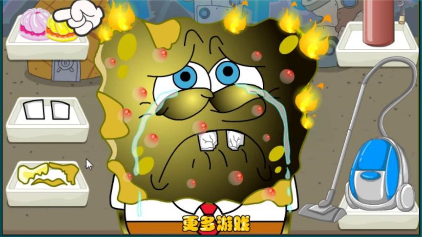 海绵宝宝烧伤治疗