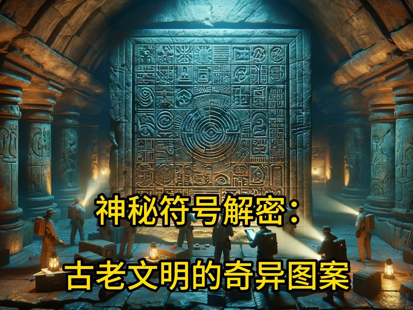 神秘符号解密:古老文明的奇异图案