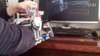 【原创】用乐高EV3做的装在手臂上的皮筋发射器