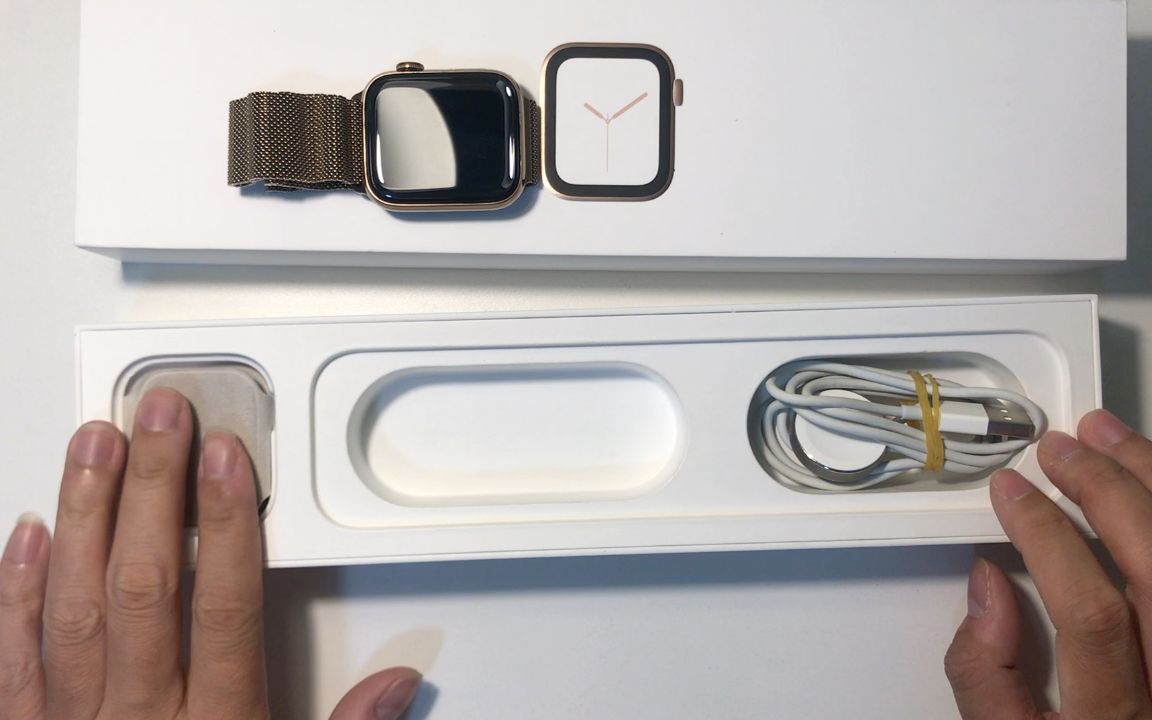 收了部金色不锈钢的apple watch蜂窝版,大金表,谁不爱