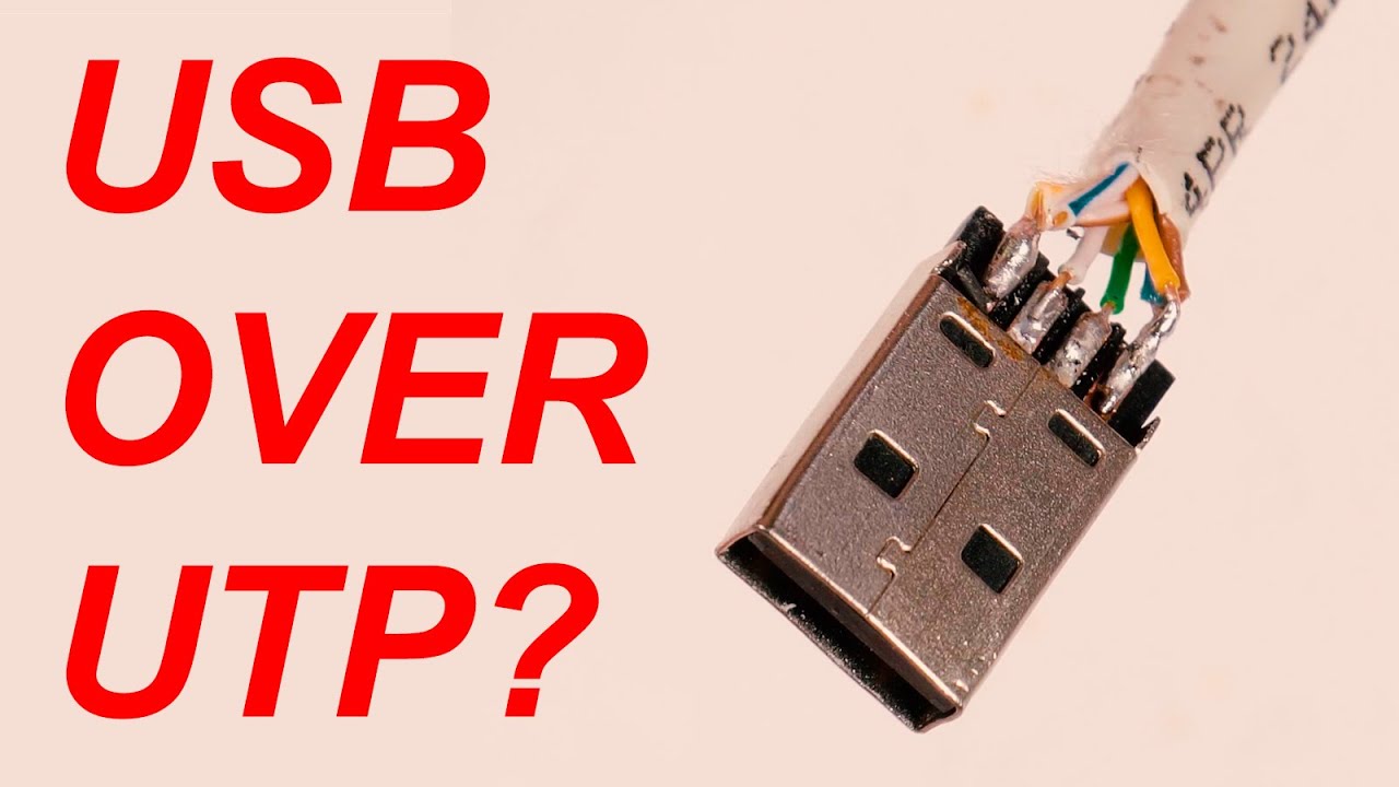 通过以太网线实现USB连接?利用废旧材料自制7米长的USB延长线。