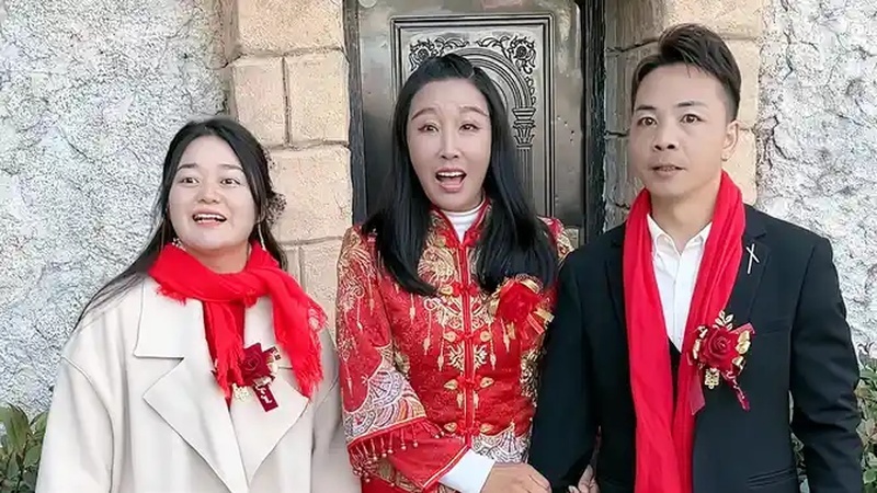 结婚当天测试新娘