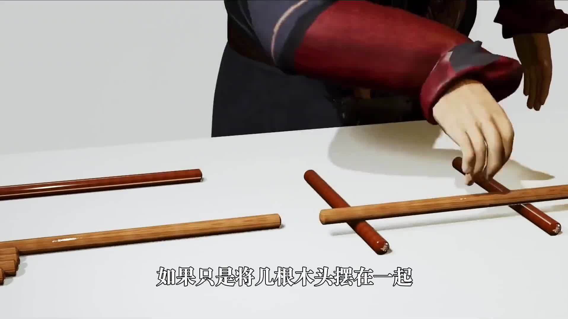 仅用木棍搭建的达芬奇桥为什么如此牢固?是知识点