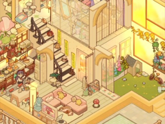 【我的休闲时光】装修布局之loft户型_手机游戏热门视频