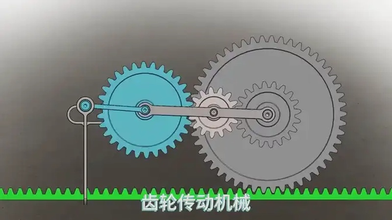 齿轮传动机械原理图