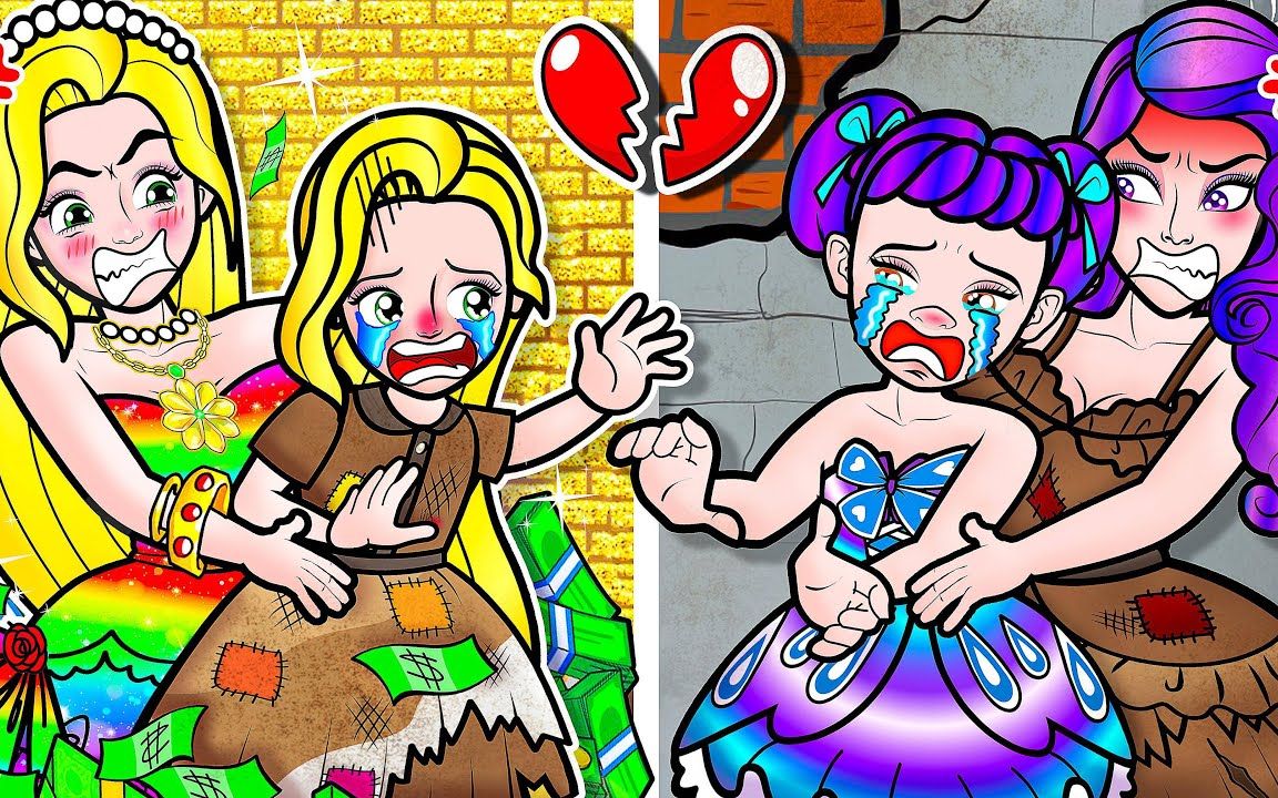 剪纸动画:长发公主的妈妈病重离世,继母的出现会改变她的生活?