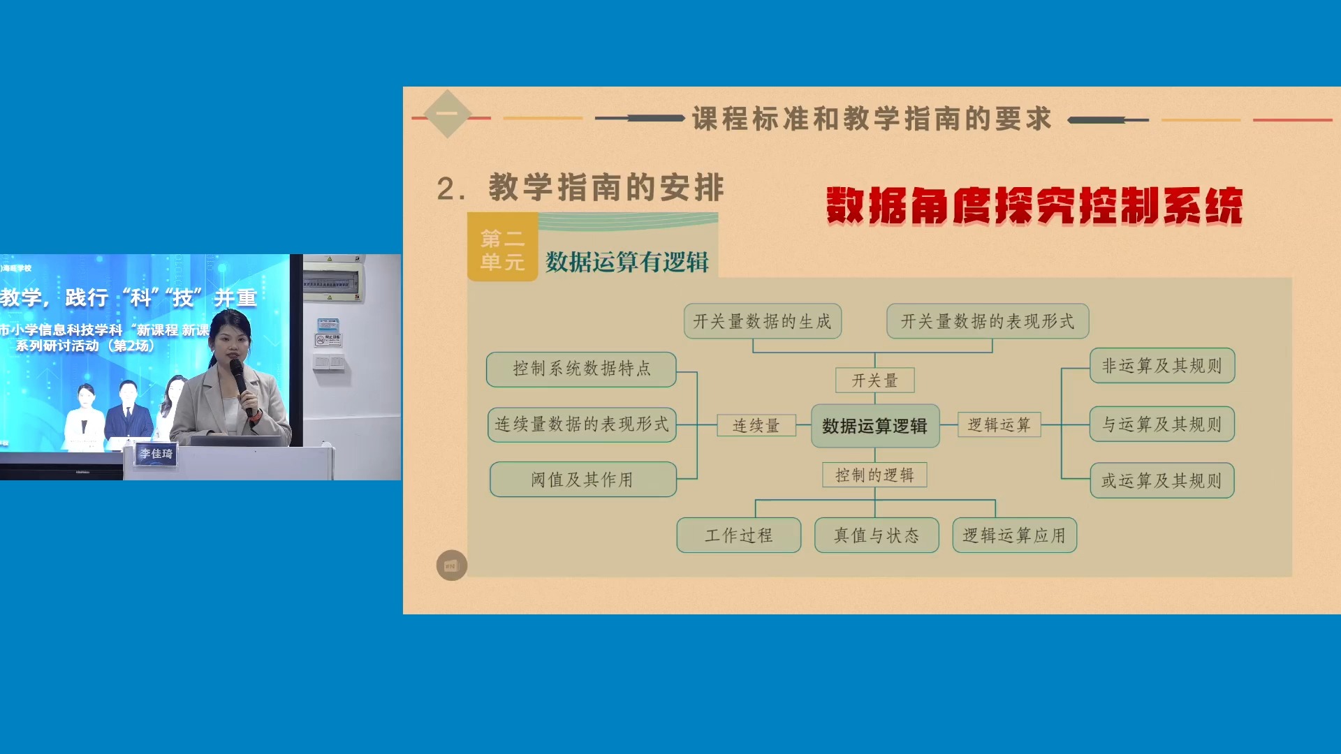 专题讲座:《从课标走向课堂,信息科技实验教学的探索与思考》——李...
