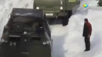 厉害了, 卡玛斯汽车看最强动力汽车如何撕破冰面爬坡