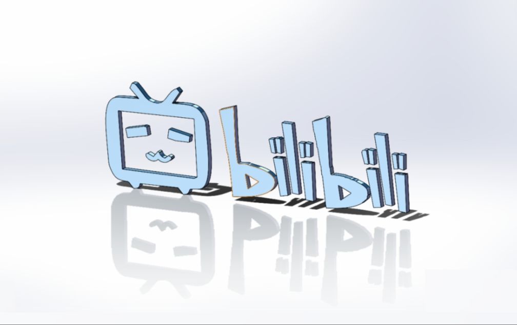 solidworks快速建模哔哩哔哩logo,适合零基础小白,全程干货无废话
