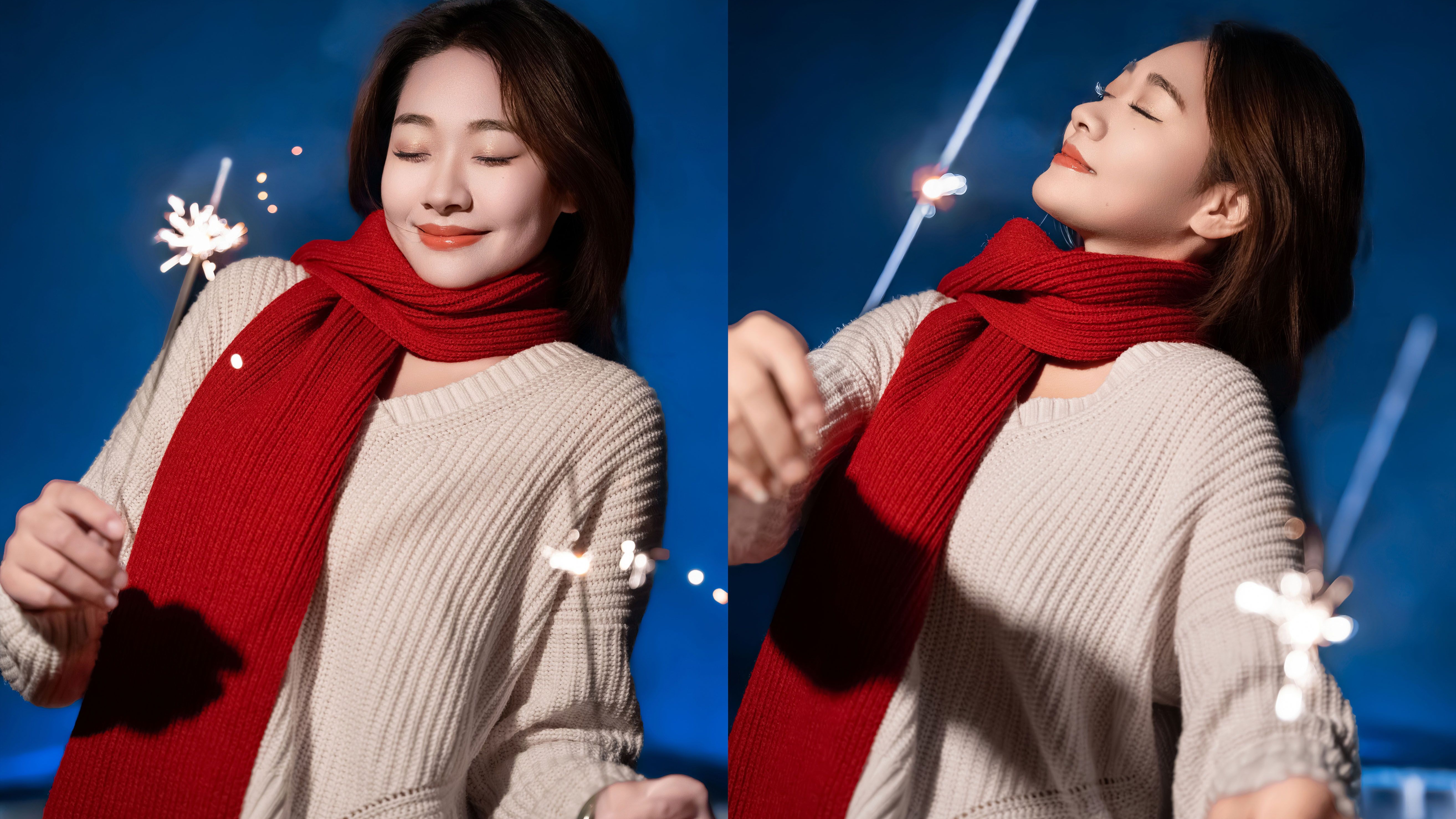 超简单!蓝调仙女棒人像|我失而复得的相机|索尼A7M4|适马24-70一代|...