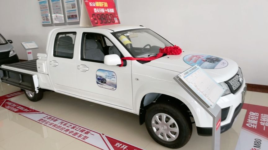 长安神骐F30,超低的油耗,超大的货箱,性价比超高,值得拥有!