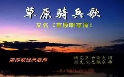 草原啊草原(草原骑兵歌) 长笛演奏