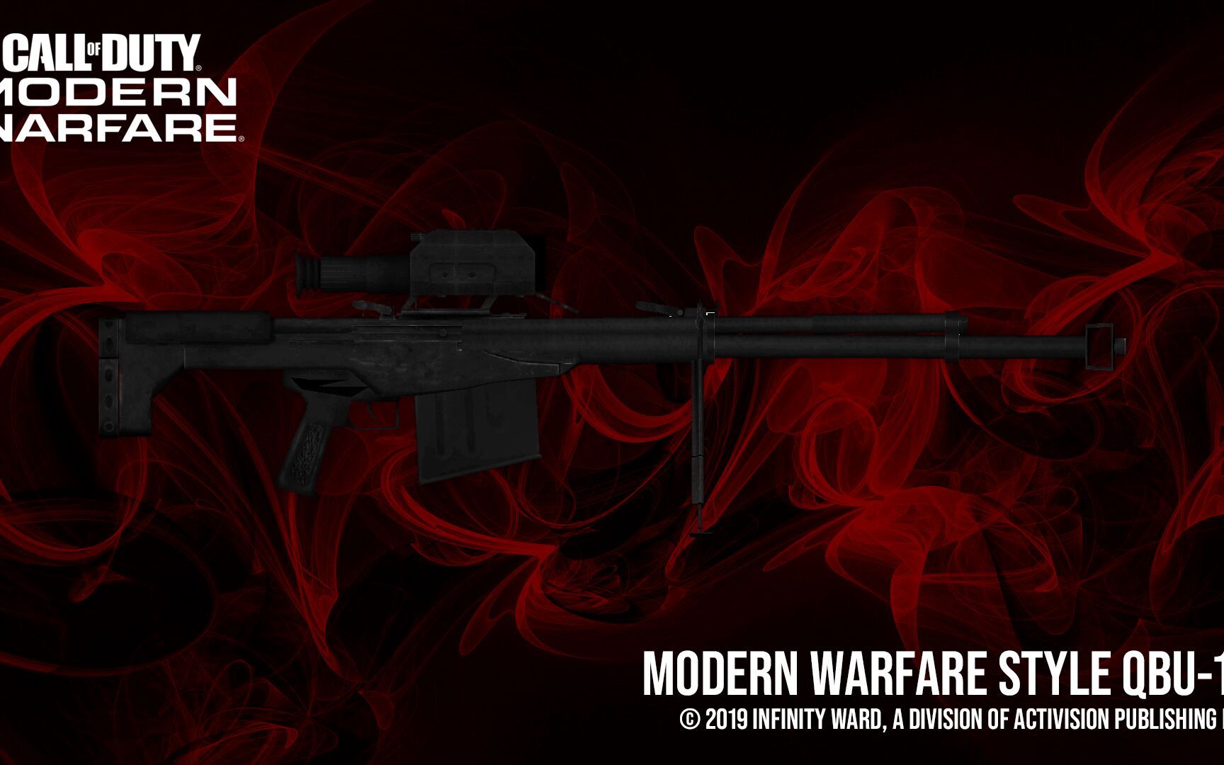 【CS1.6模型分享】QBU-10反器材狙击步枪试玩