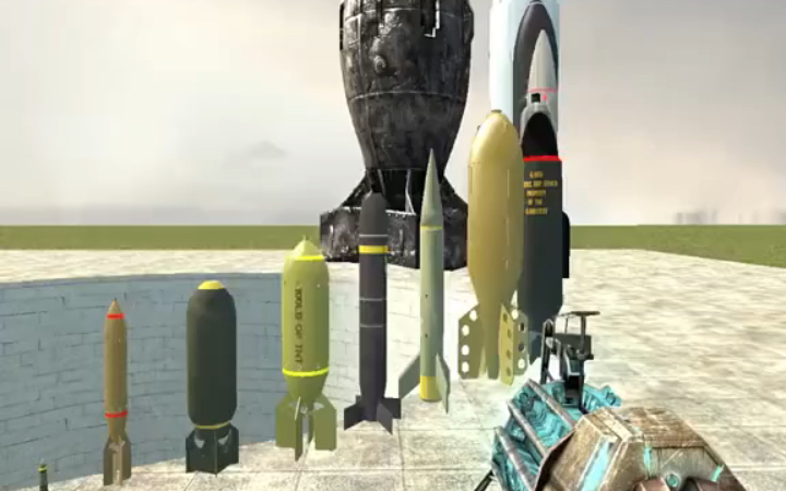 核弹的威力,军事模拟游戏