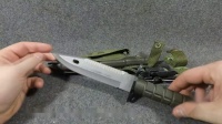 世界十大军用匕首排行第九:美国M9军刺,已亮瞎