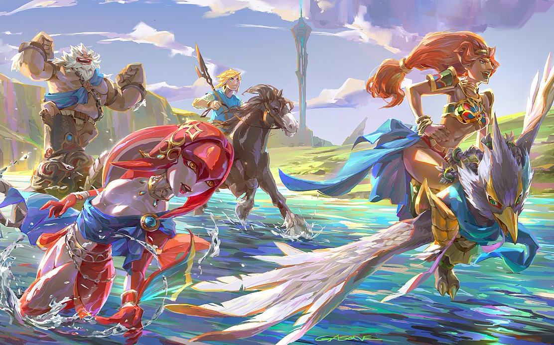 ...塞尔达传说·旷野之息:【DLC2】英杰们的诗篇 最终章——导师复活!...