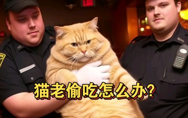 ㊙️05.家里猫老偷吃东西怎么办?#猫百科 #猫 #猫星迷你课 #猫常识 #...