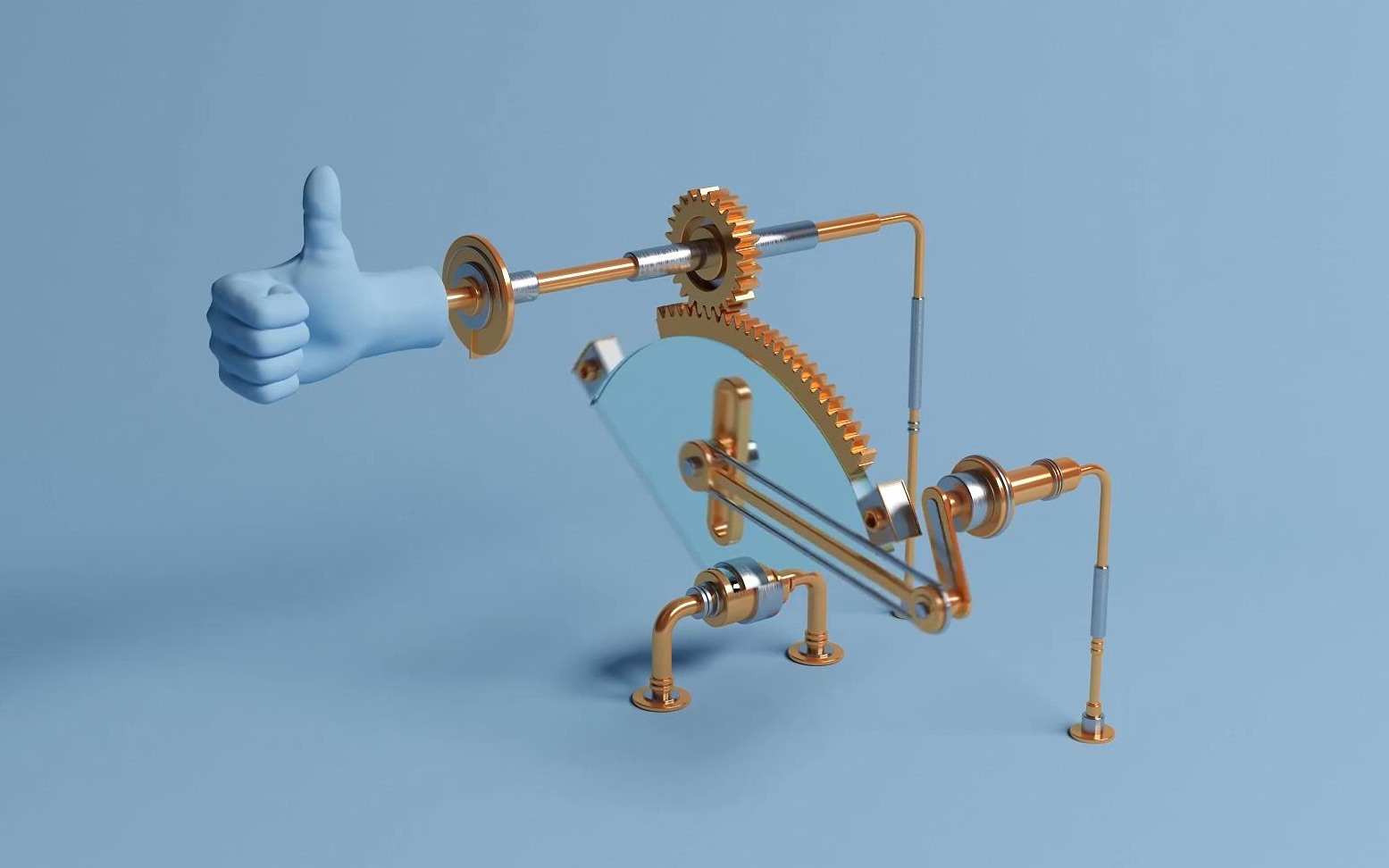 C4D动力学教程:做各种好玩的机械装置