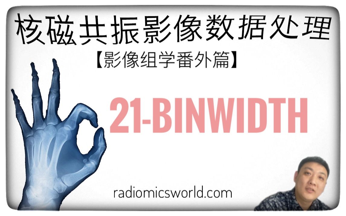 【影像组学番外篇】【核磁共振影像数据处理】bins,bin width是啥?...