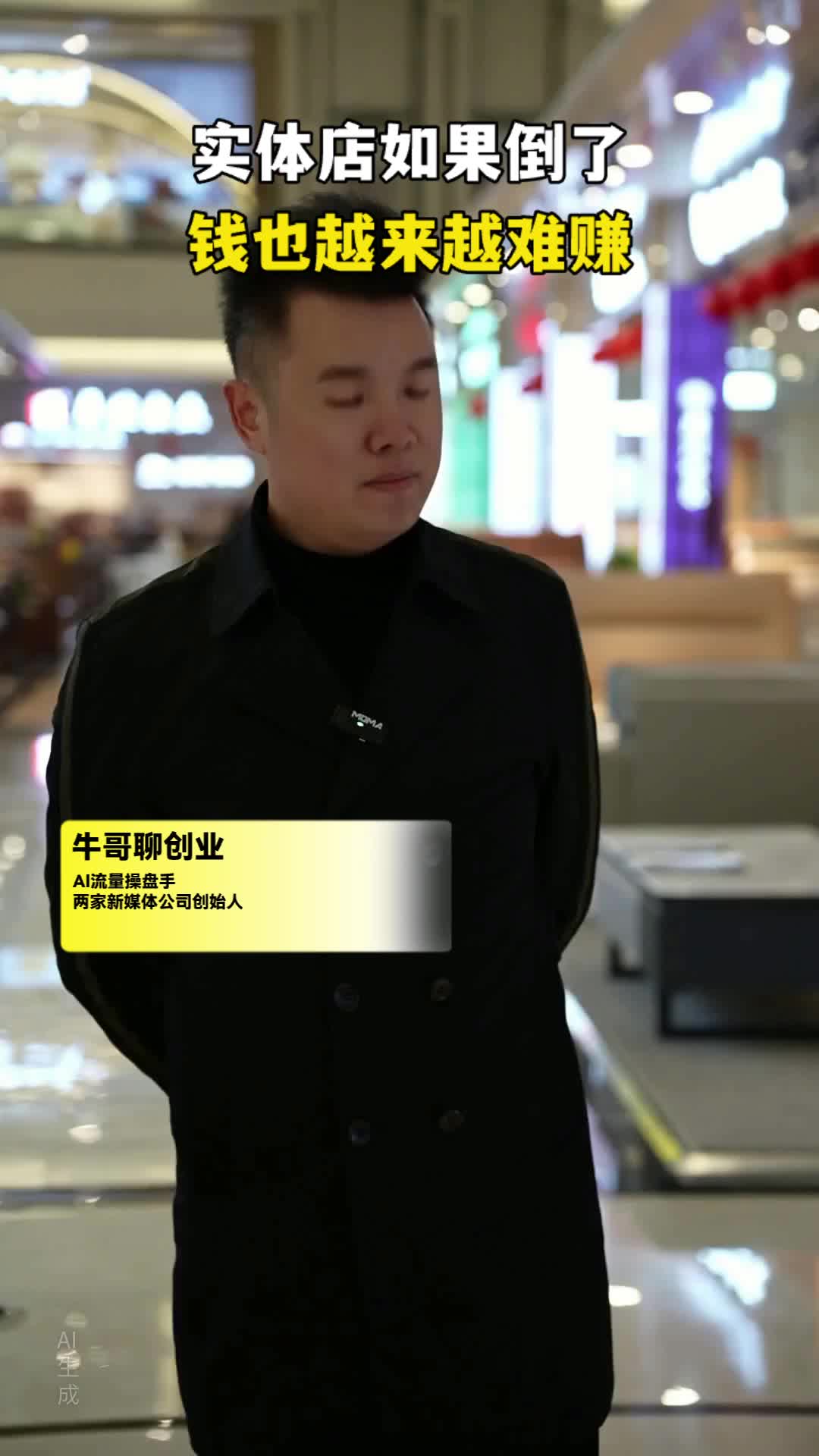 实体老板翻身! #数字人 #ai #实体经济 #经济现状