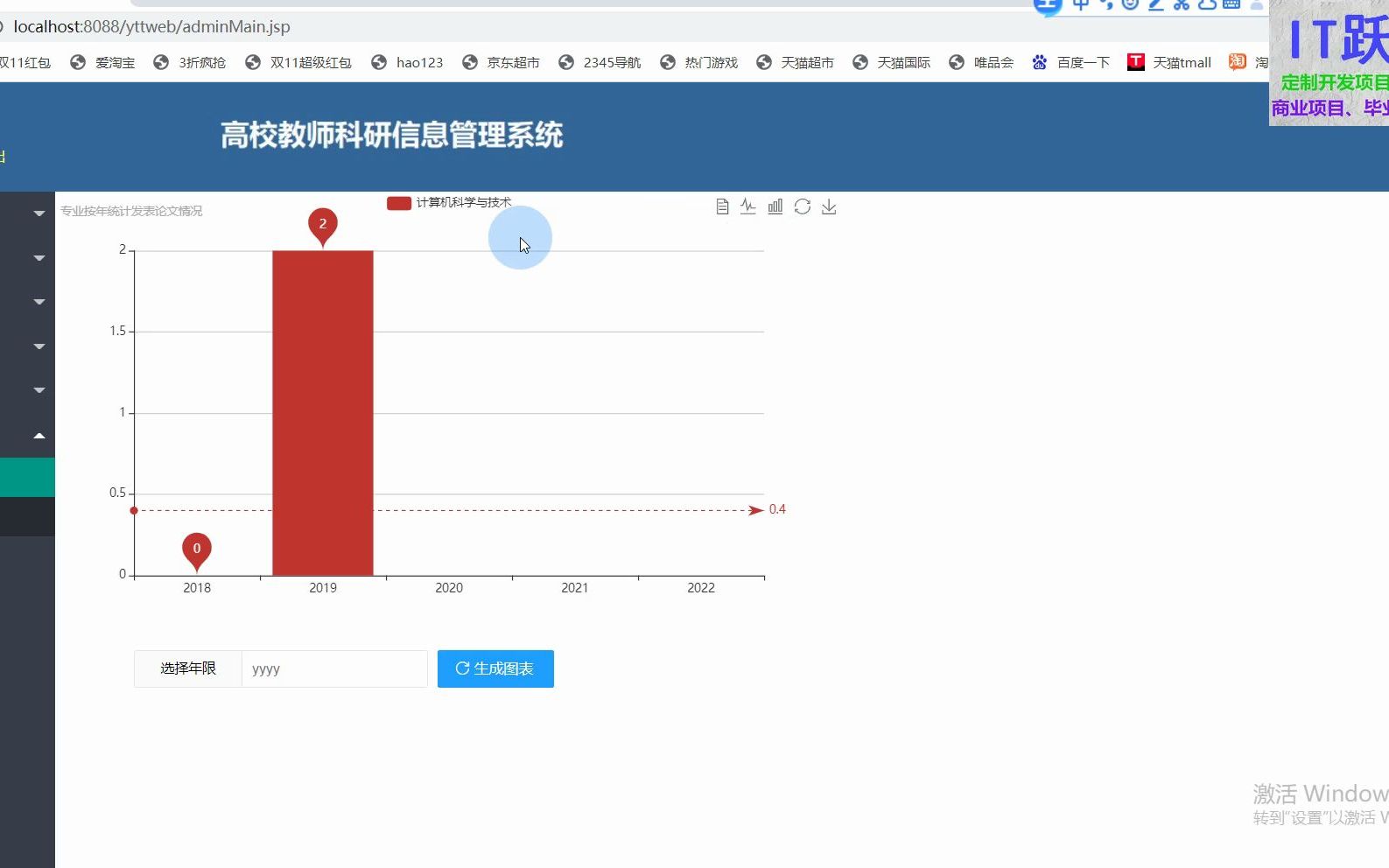【计算机课程设计】基于JavaWeb的高校科研管理系统JSP科研成果...