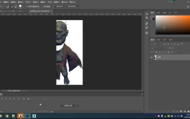 黑神话某妖怪_PS_3dmax万能图片建模,自学两天菜鸟自悟(误)