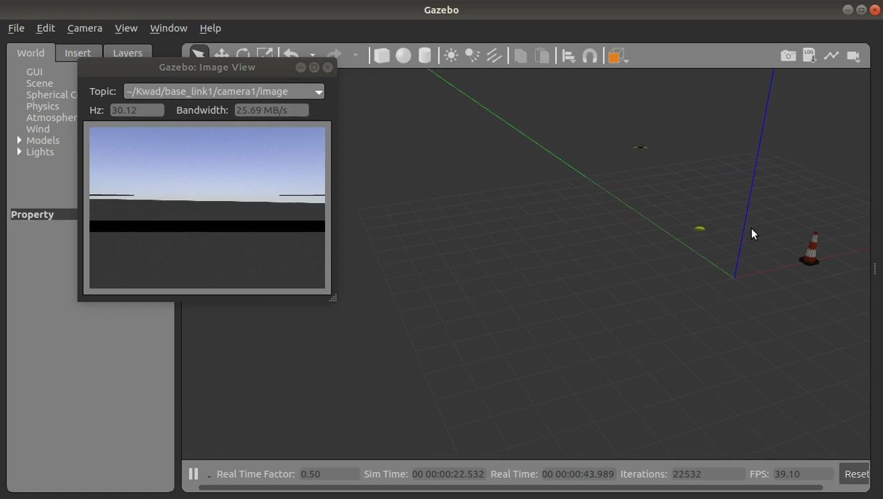 ROS Gazebo 四旋翼仿真