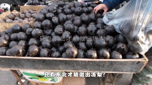 只有东北才能做出冻梨?为何冰箱做不出正宗冻梨?真的不是坏梨?