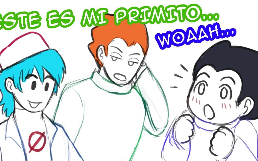 El PRIMO DE PICO CHIKITO?! - Friday Night Funkin' Comic Du