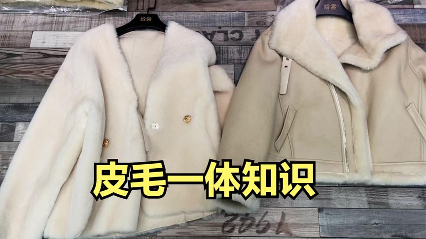 为什么同样长度的两件皮毛一体外套,价格相差近一倍