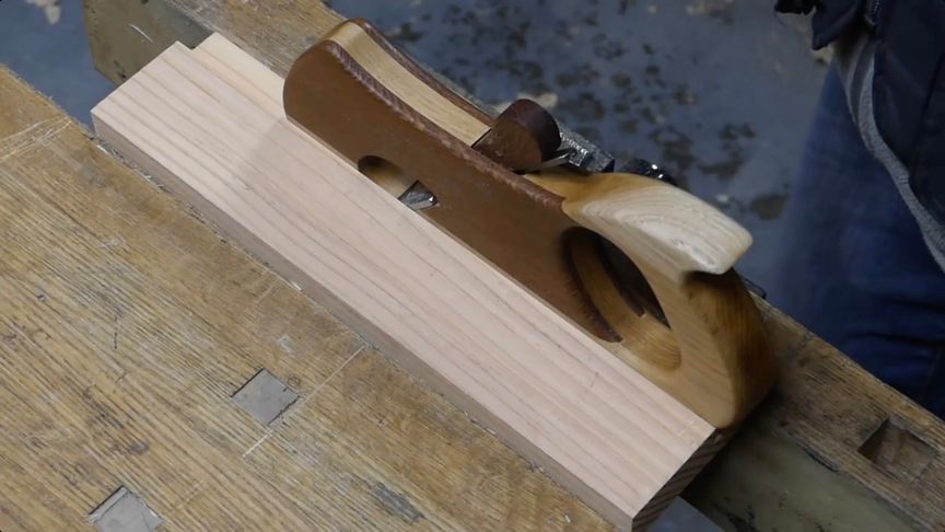 国外老木匠自制木工刨,看看好不好用