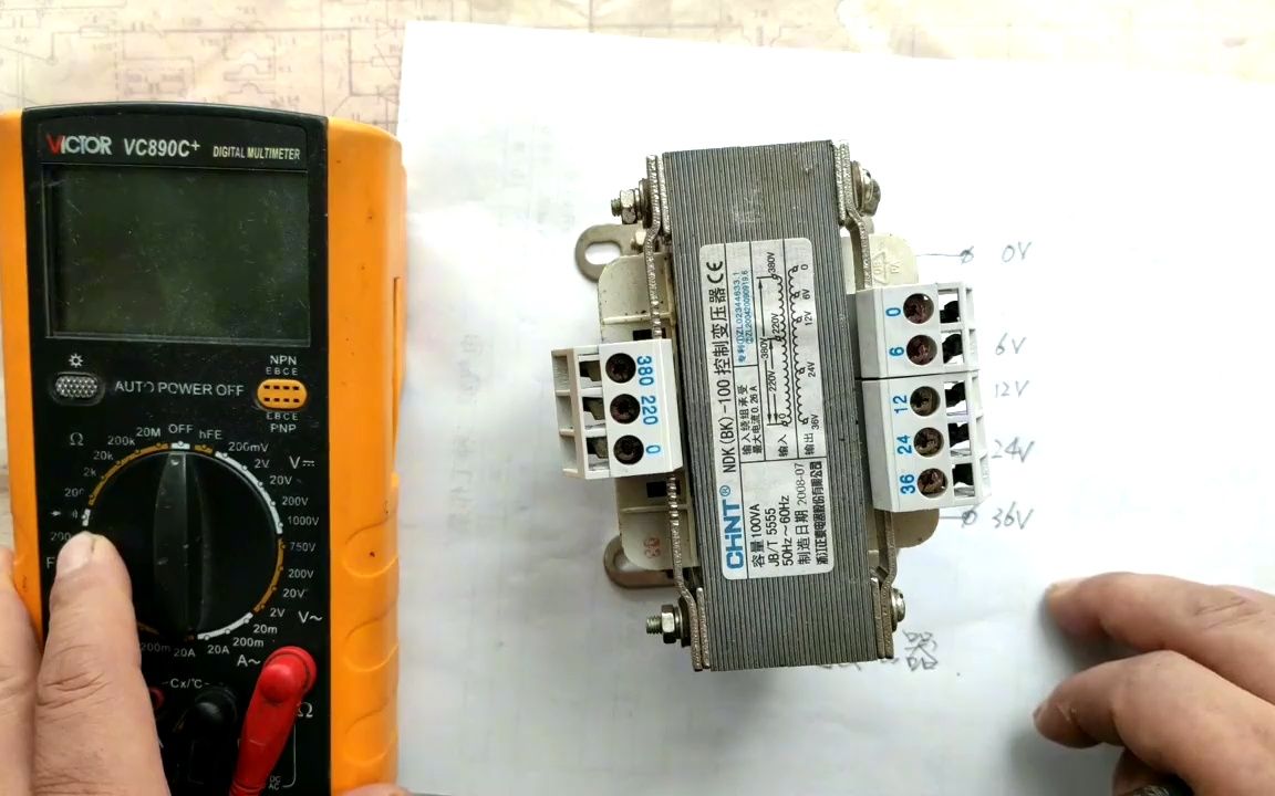 电工如何测量变压器的好坏?多抽头绕组又该如何接线