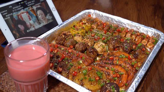 今晚宵夜,烤箱版烧烤 爱就是在一起吃很多很多顿饭 美食制作 美食