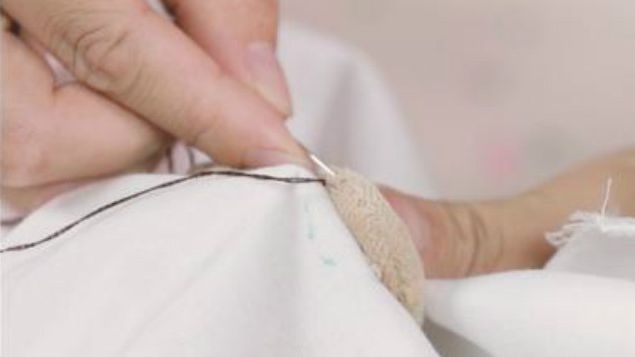 原来传说中的藏针法这么简单!手把手教你针线活!