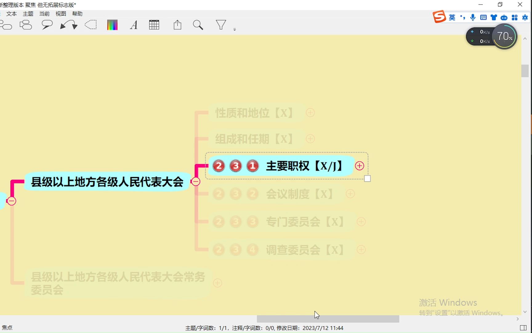 231 县级以上地方各级人民代表大会 主要职权