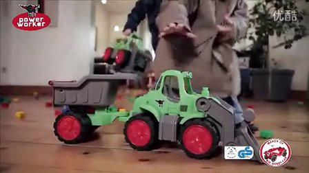德国玩具 BIG 56827 - Power-Worker Müllfahrzeug 垃圾车