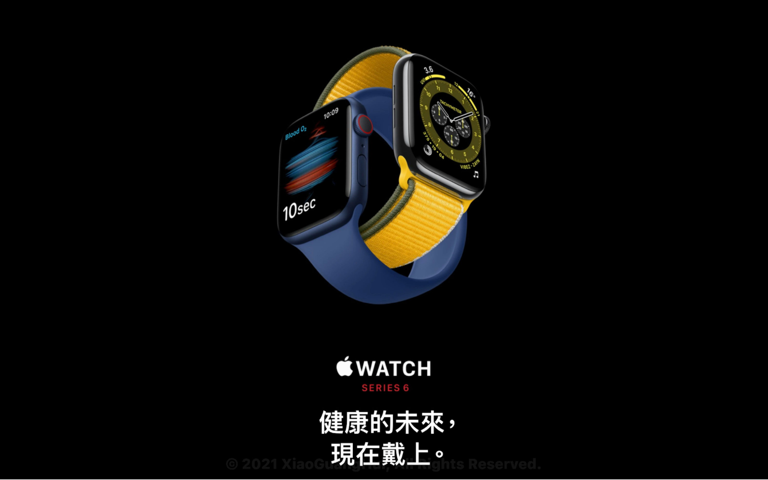 苹果找我拍广告?Apple Watch S6自拍+官网素材粗剪+个人粤配作品。
