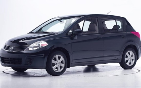2008 日产 阳光/骐达 低速碰撞测试 iihs