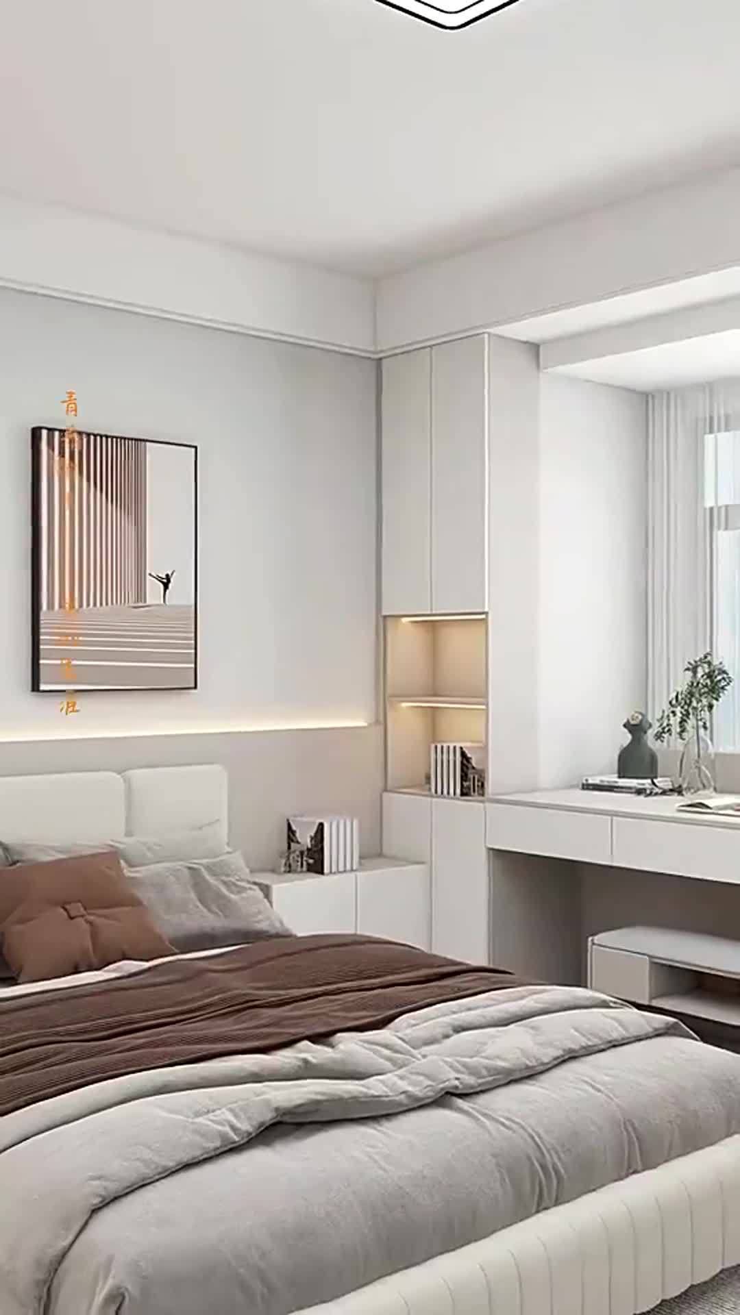 装修设计案例分享:卧室室内设计灵感来袭