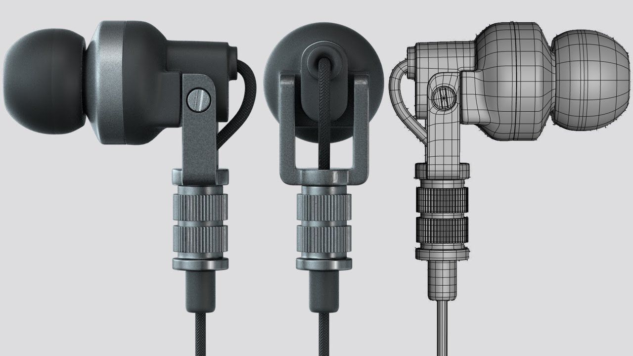 Mert的C4D耳机建模(中配+中字)