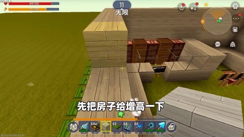 迷你世界:辣条制作双重无敌陷阱,激光搭配弹簧,僵尸都急眼了