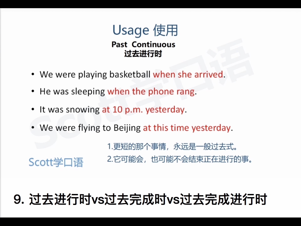 过去进行时vs过去完成时vs过去完成进行时,你了解了么?