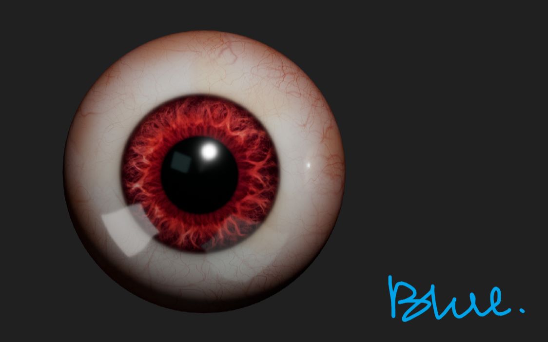 【通俗易懂】maya真实写实眼球制作渲染