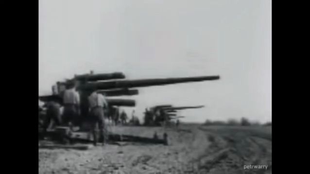 二战德国的K5列车炮,卡尔臼炮